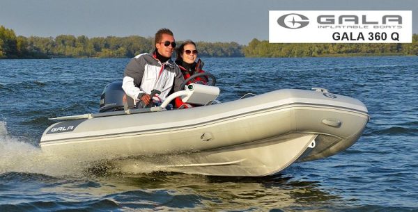Човен RIB с днищем з алюмінія - Gala 360 Q - Brig Motors